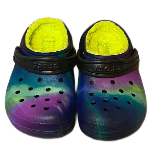 CROCS | Shoes | New Crocs Little Kids Toddler Classic Lined Clog Size C ...